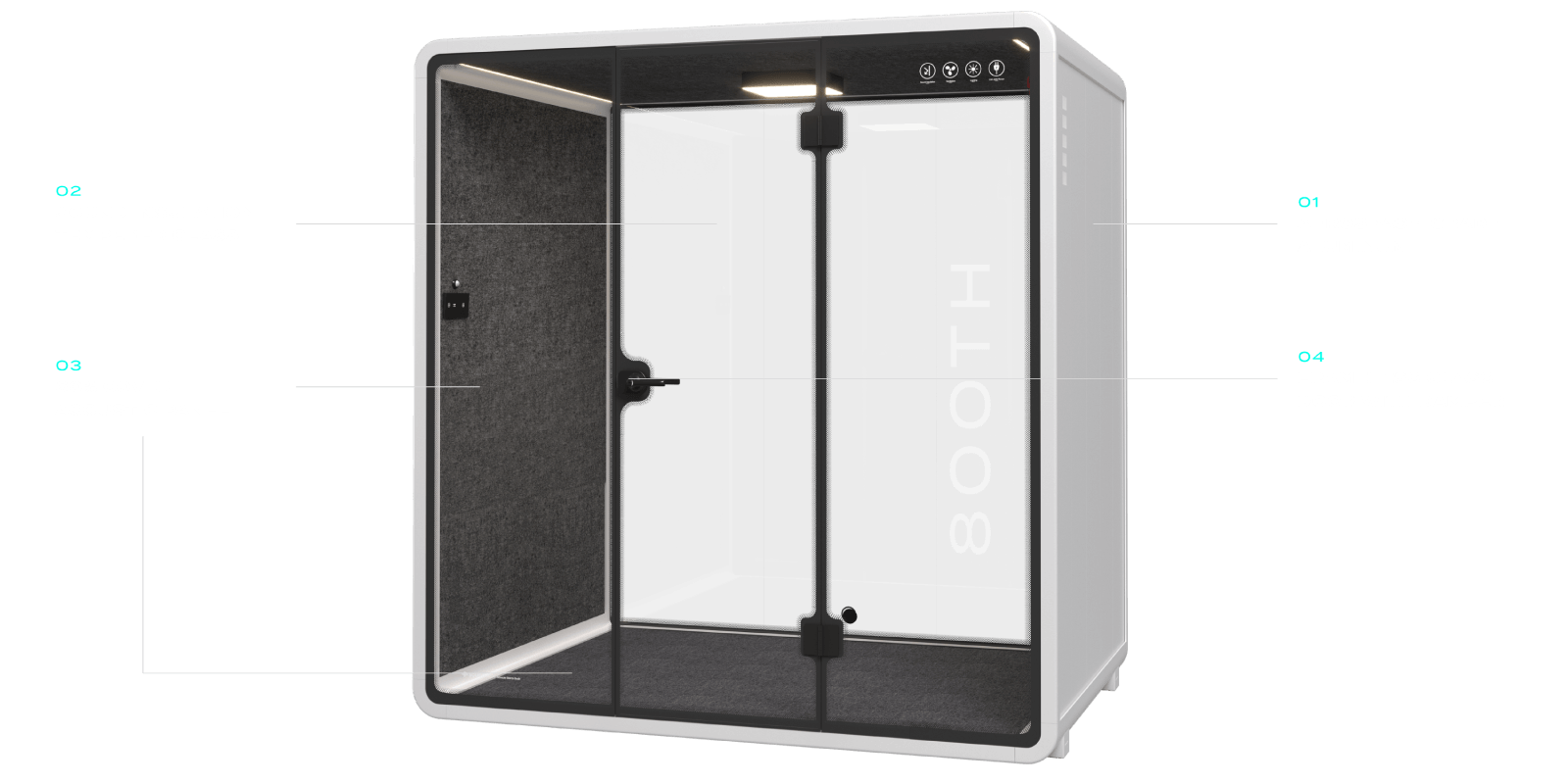 Soundproof Booths for Small Spaces | 8OOTH